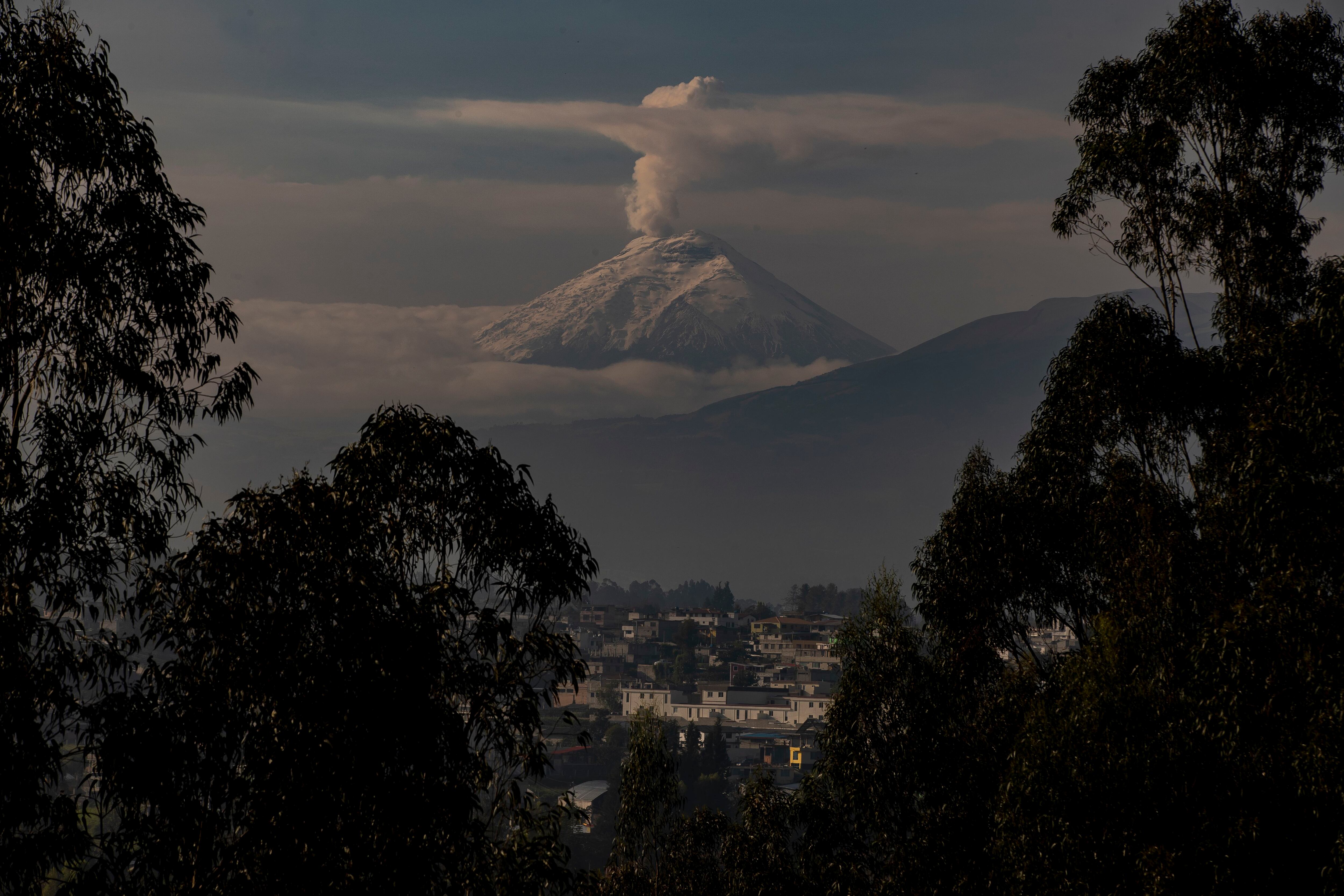 Volcán Cotopaxi tuvo 65 sismos de largo periodo y ocho alertas de ...