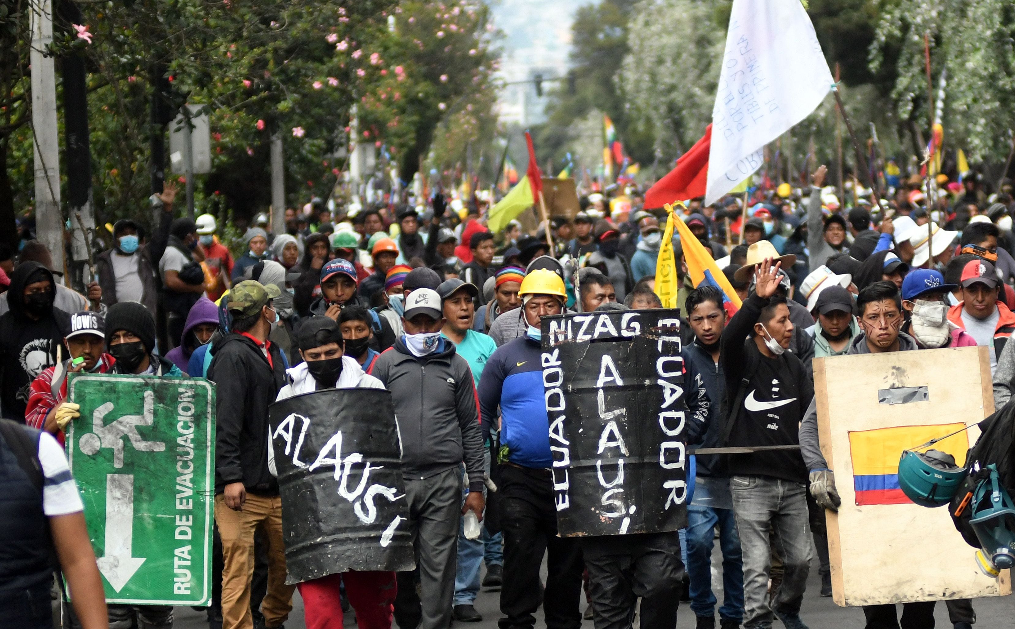 Saqueos, violencia y robos que se infiltran en las movilizaciones ...