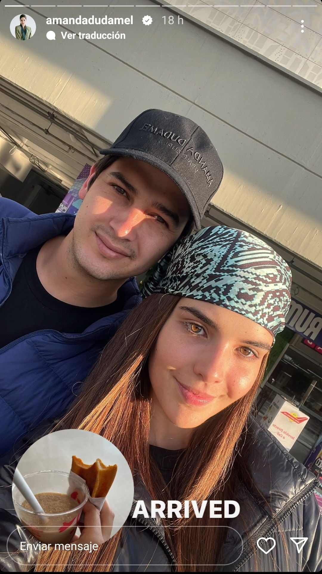 Amanda Dudamel se reencuentra con su padre, Rafael Dudamel, su ...