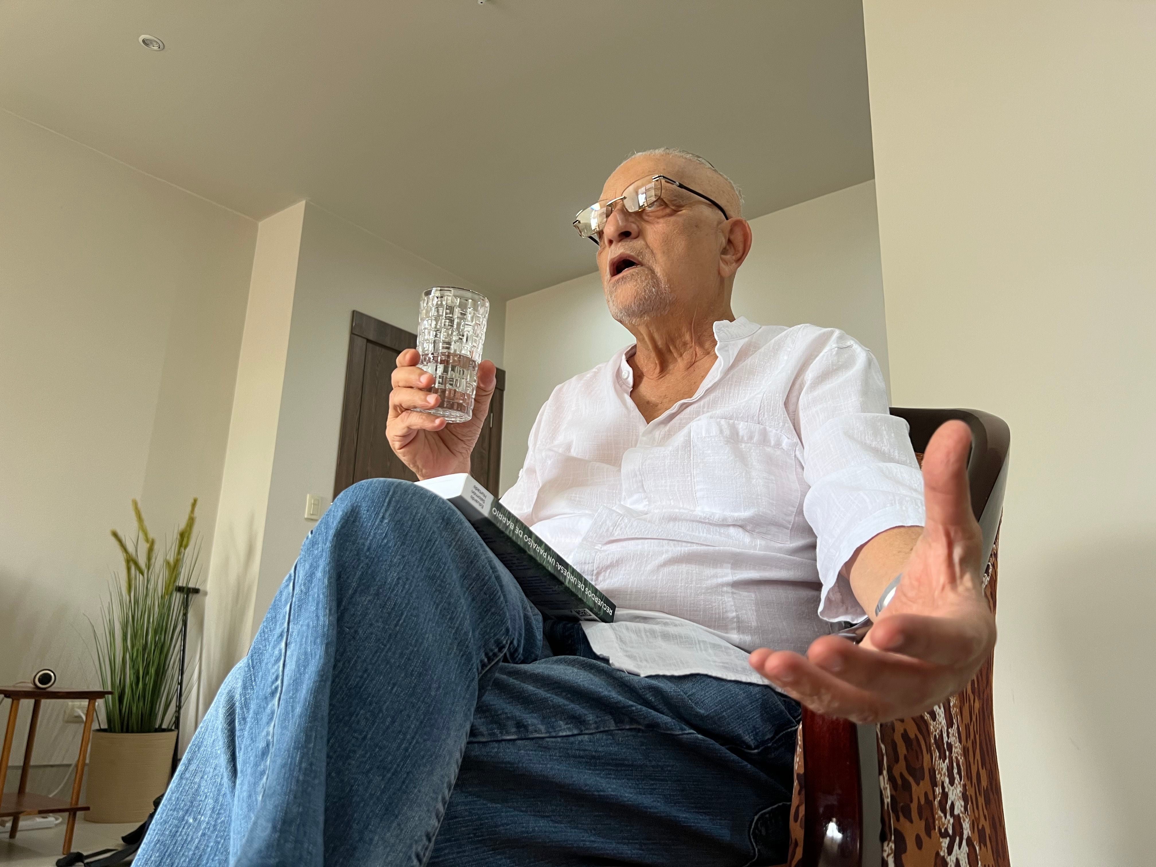 Alfredo Adum es vecino de Jaime Nebot en Isla Mocolí y aunque el día ...